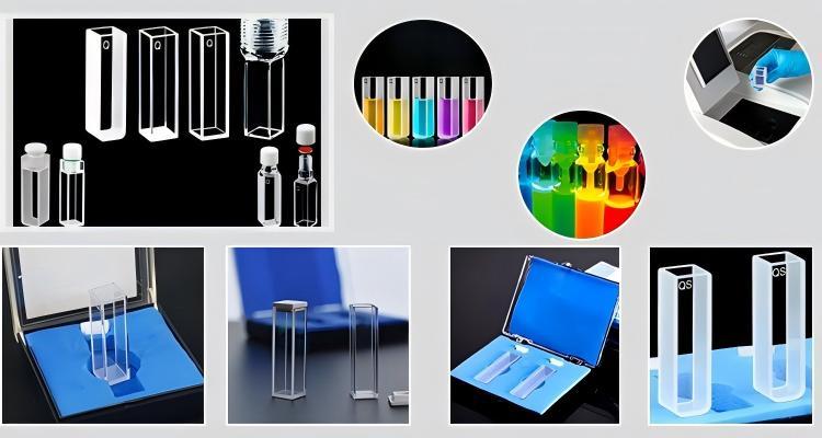 How does the quartz cuvette work?