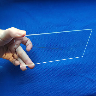 100mm*2mm XRD Sample Tank Microbial Quartz Glass Slides for Lab