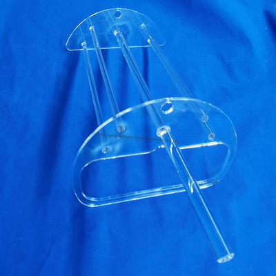 Gas Frosted Glass Valve Quartz Reactor Science Lab Glassware