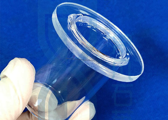 Lightweight High Temperature Crucible , Glass Melting Crucible Non ...