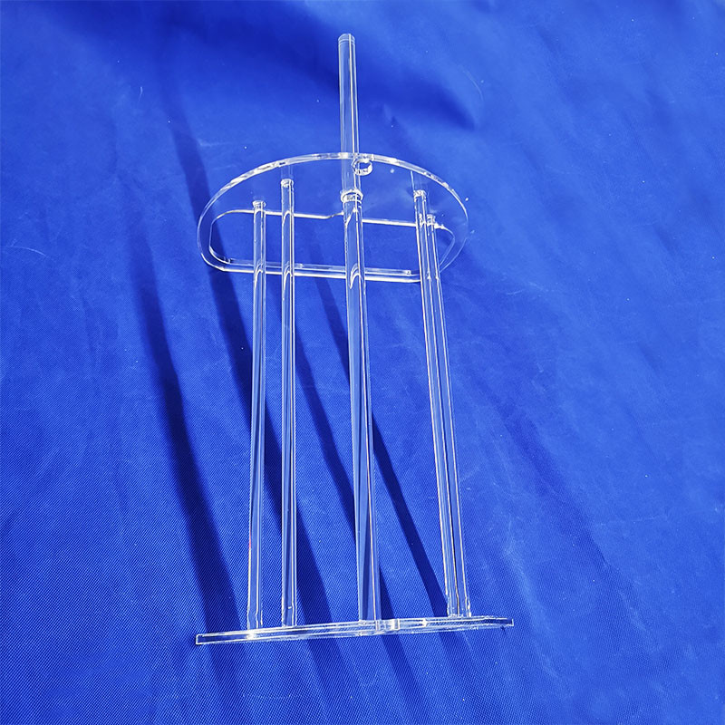 Quartz Instrument Semicondutor Insert Slotted Wafer Carrier Quartz ...