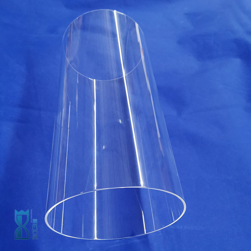 high purity quartz tube Resistance High Temperature Customizable Size ...