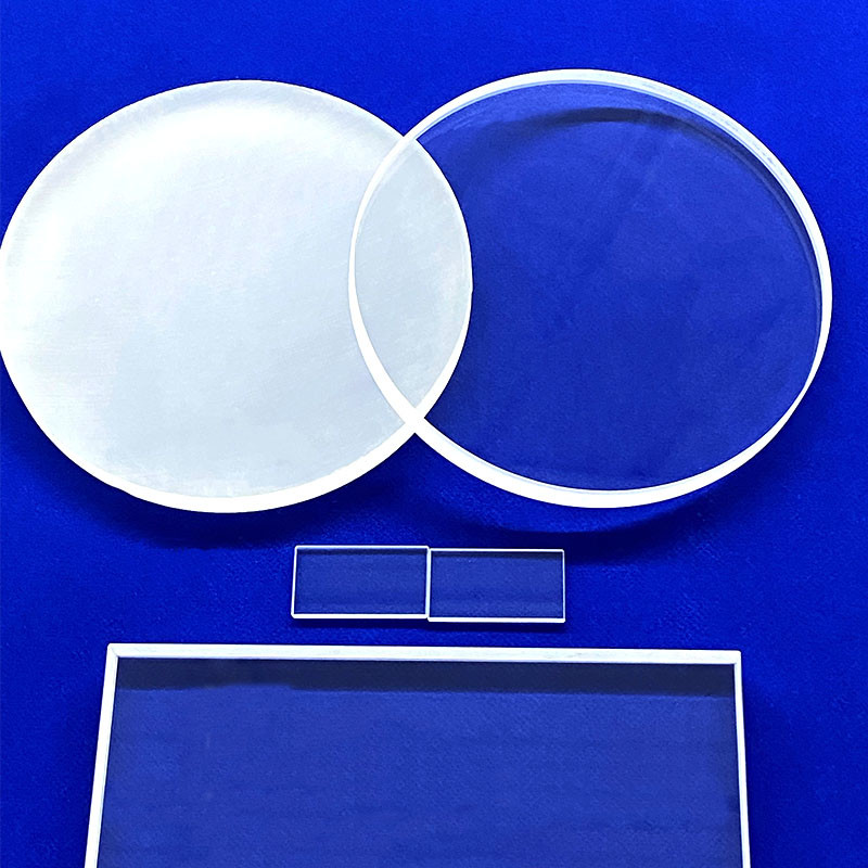 Transparent Uv Quartz Wafer Fused Silica Plate Quartz Glass Plate ...