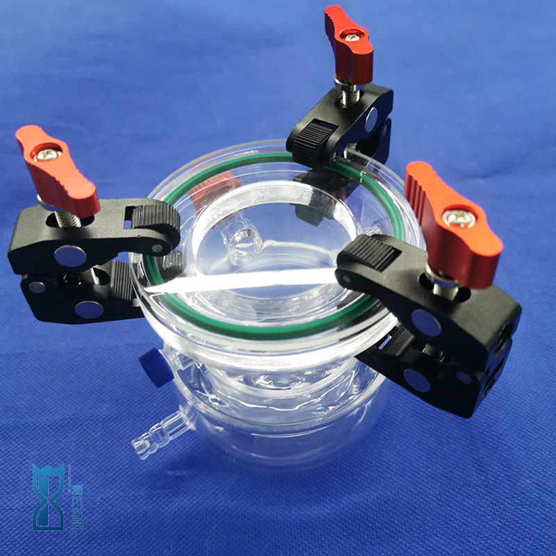 Laboratory Quartz Reactor High Temperature Corrosion Resistance 50ml ...