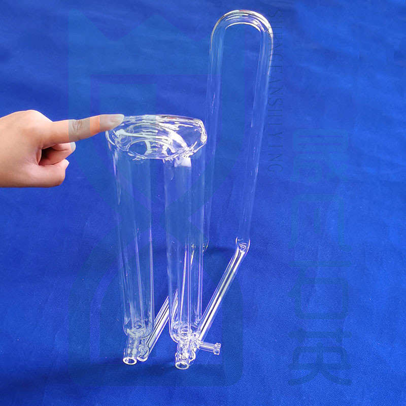 High Temperature Resistant Fused Quartz Glass Tube Laboratory Dedicated ...