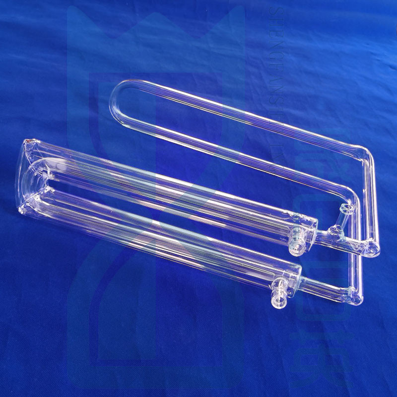 High Temperature Resistant Fused Quartz Glass Tube Laboratory Dedicated ...