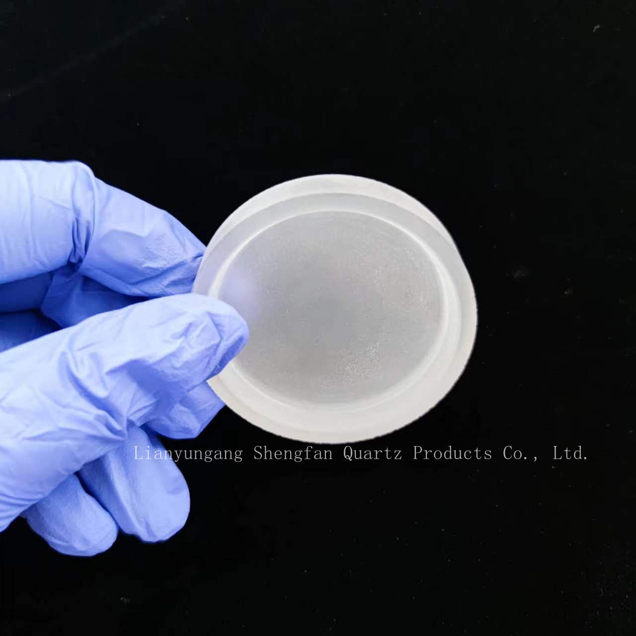 High Performance Clear Frosted Thick Wall Sheet Quartz Glass Disc Laboratory Glassware