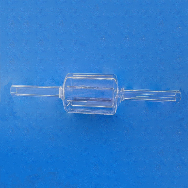 High temperature corrosion resistant transparent quartz stirring tube ...