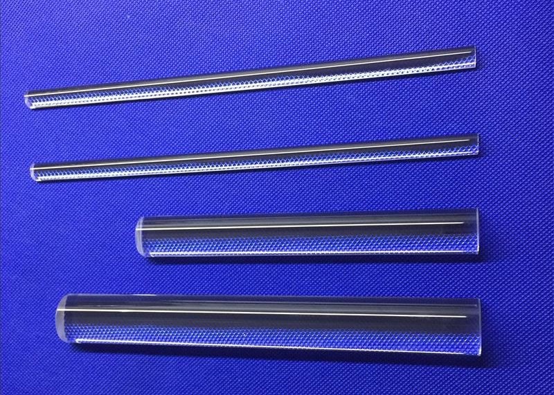 Chemical Uv Quartz Tube Rod Eco Friendly Material 0.25-0.5mm Inner ...
