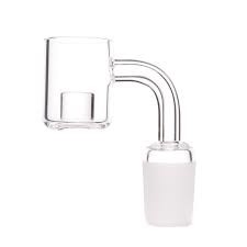 Small Miniature Quartz Glass Nail Core Reactor Design Banger 14mm Male