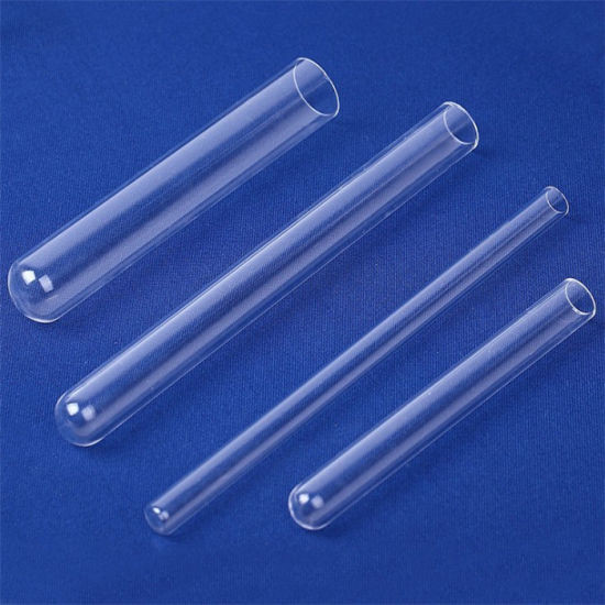 Reagent Bottle Glass Test Tubes , Screw Cap Test Tubes High Temperature ...