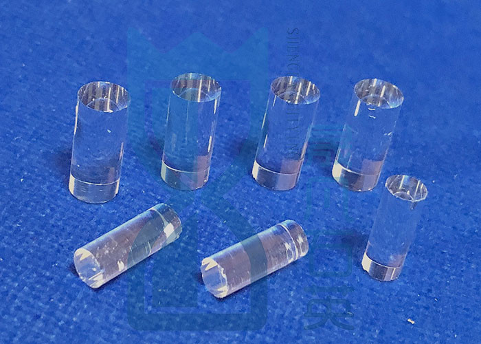 Transparent 2.2g/Cm3 92% Fused Quartz Rod High Temperature Clear Quartz ...