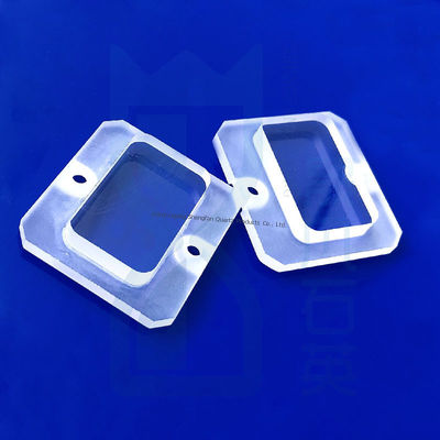 Professionally Produced High Density Opaque Quartz Wafer Fused Quartz ...