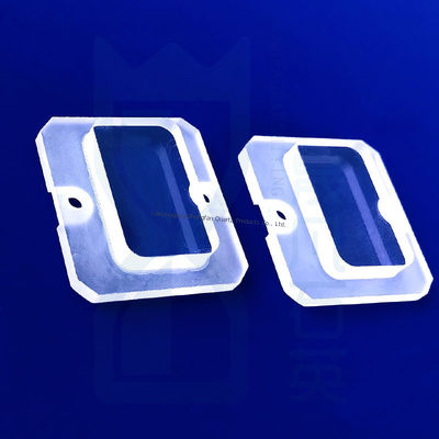 Professionally Produced High Density Opaque Quartz Wafer Fused Quartz ...