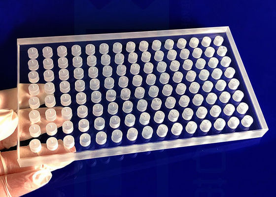 96 Well Enzyme Hemagglutinin Fused Quartz Plate UV Resistant