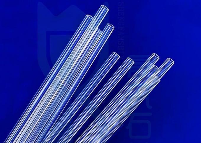 High Purity Polishing Clear Quartz Glass Tube For Pyrolysis Furnace