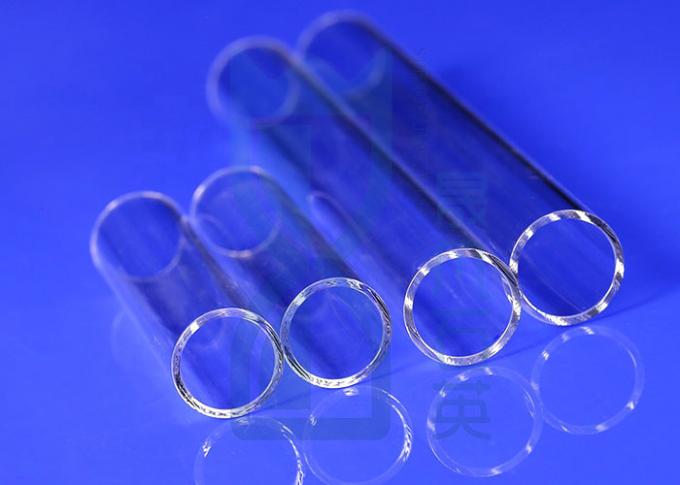 100ml Clear Cylinder Quartz Glass Test Tube For CVD Furnace